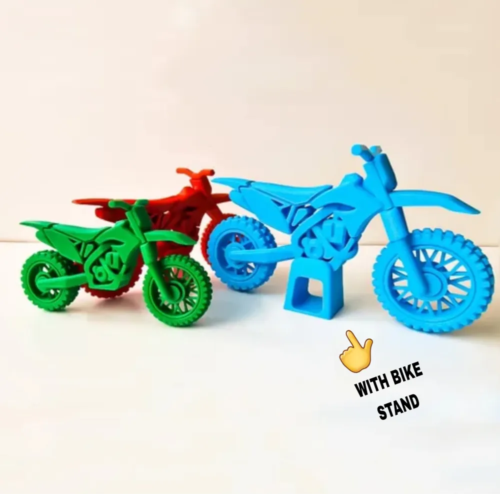 Bike dirt bike - Free 3D Print Model - MakerWorld
