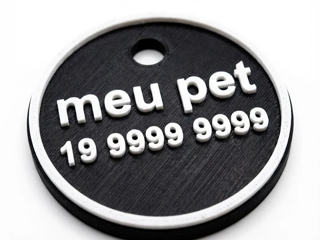 3D Dog Identification Tag - Free 3D Print Model - MakerWorld