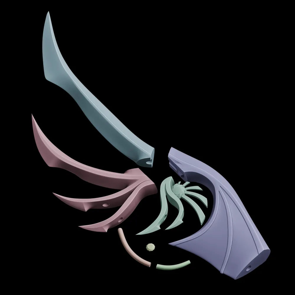 Shallan's Shardblade Testament - Free 3D Print Model - MakerWorld