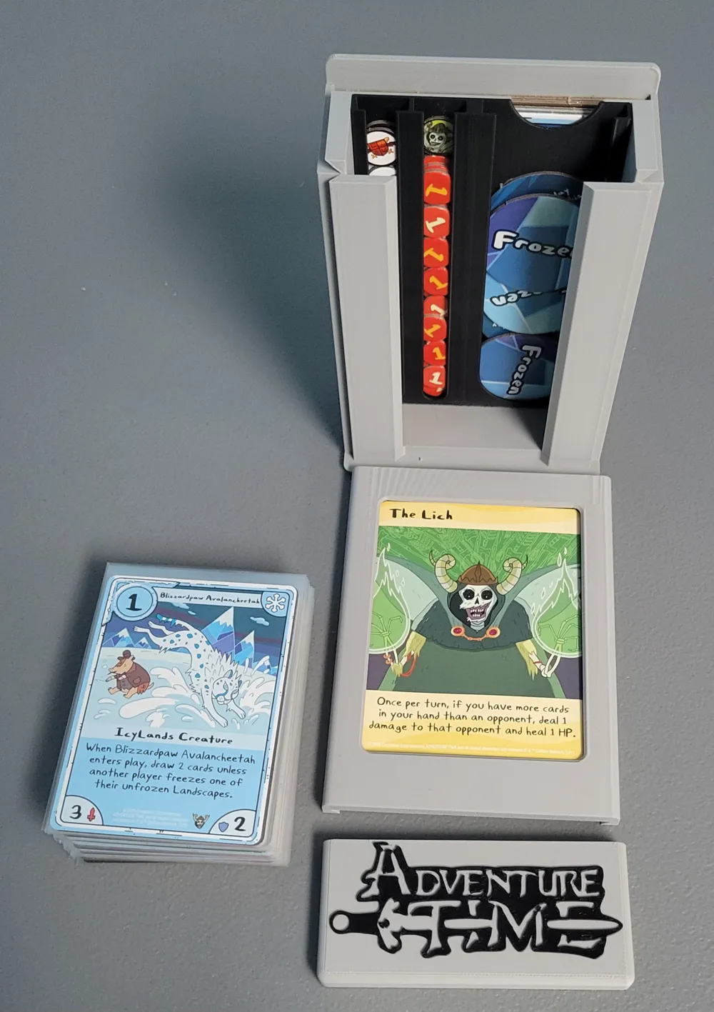 Adventure Time Card Wars hero Deck 3.0 - Free 3D Print Model - MakerWorld