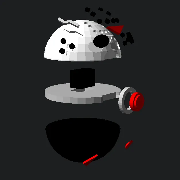 Slasher Spheres: Jason Voorhees - Free 3D Print Model - MakerWorld