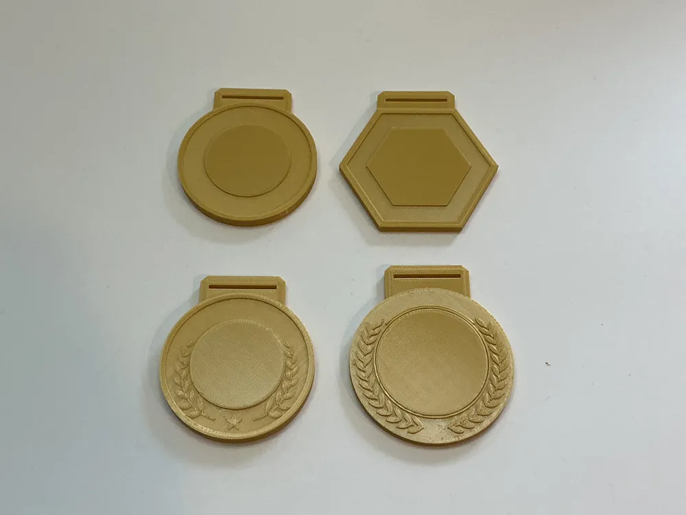 Blank Medal Template - Free 3D Print Model - MakerWorld