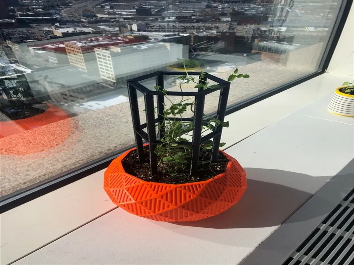 Modular trellis lattice plant support - Free 3D Print Model - MakerWorld