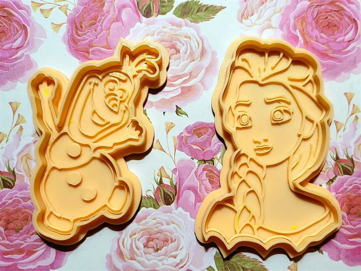 Frozen cookie cutters - Free 3D Print Model - MakerWorld
