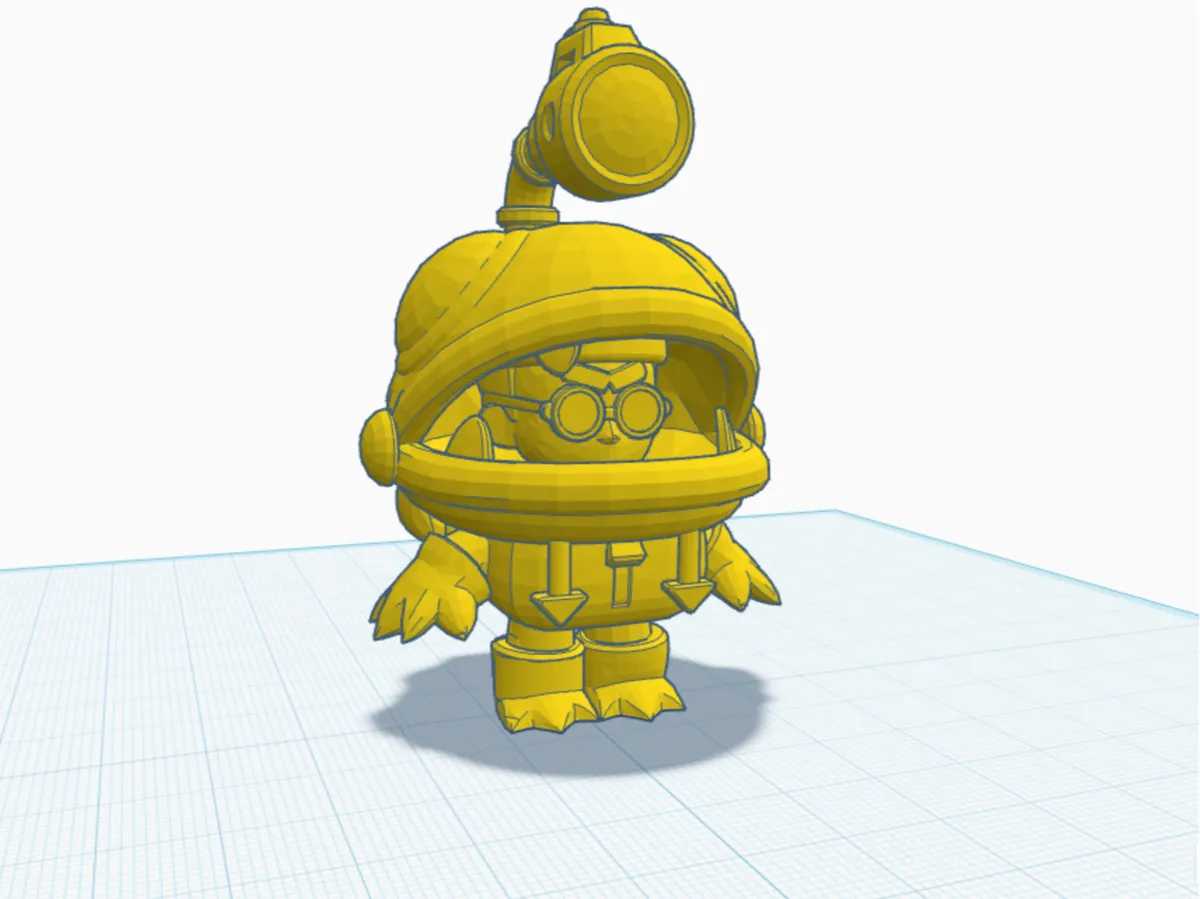 Brawl Stars Glowbert – Kostenloses 3D-Druckmodell – MakerWorld