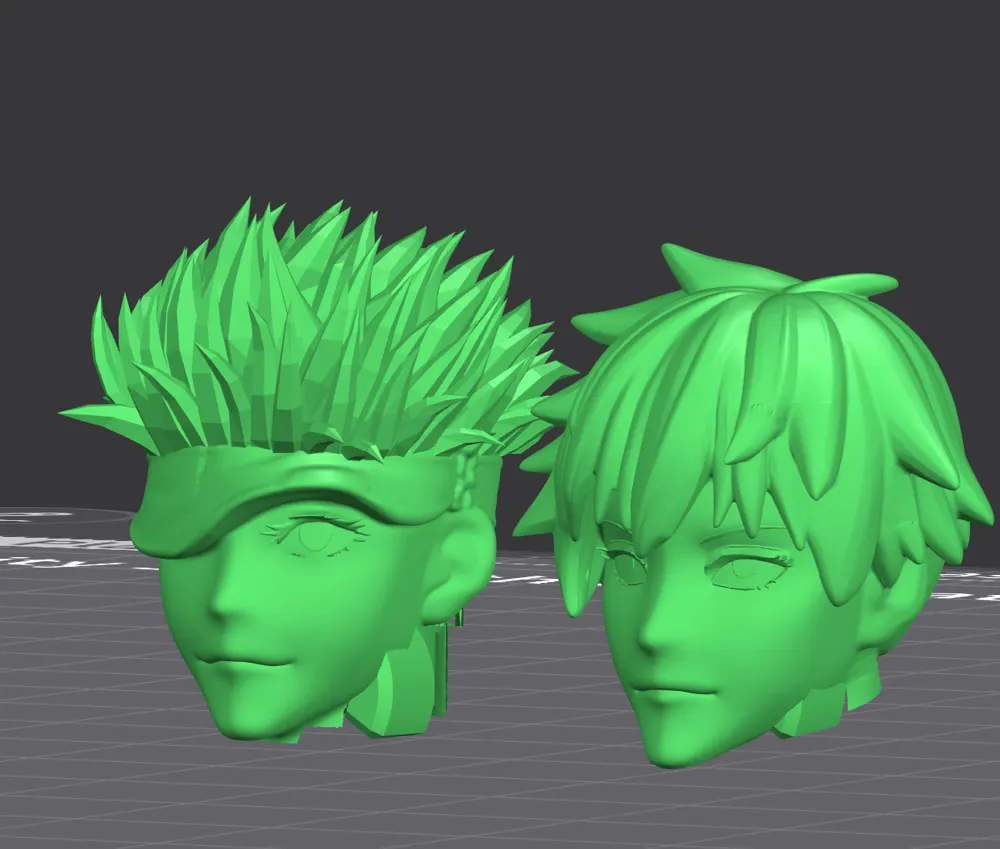 Gojo dummy13 head - Free 3D Print Model - MakerWorld