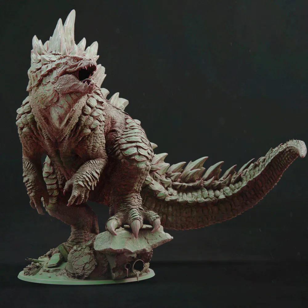 Godzilla - Free 3D Print Model - MakerWorld
