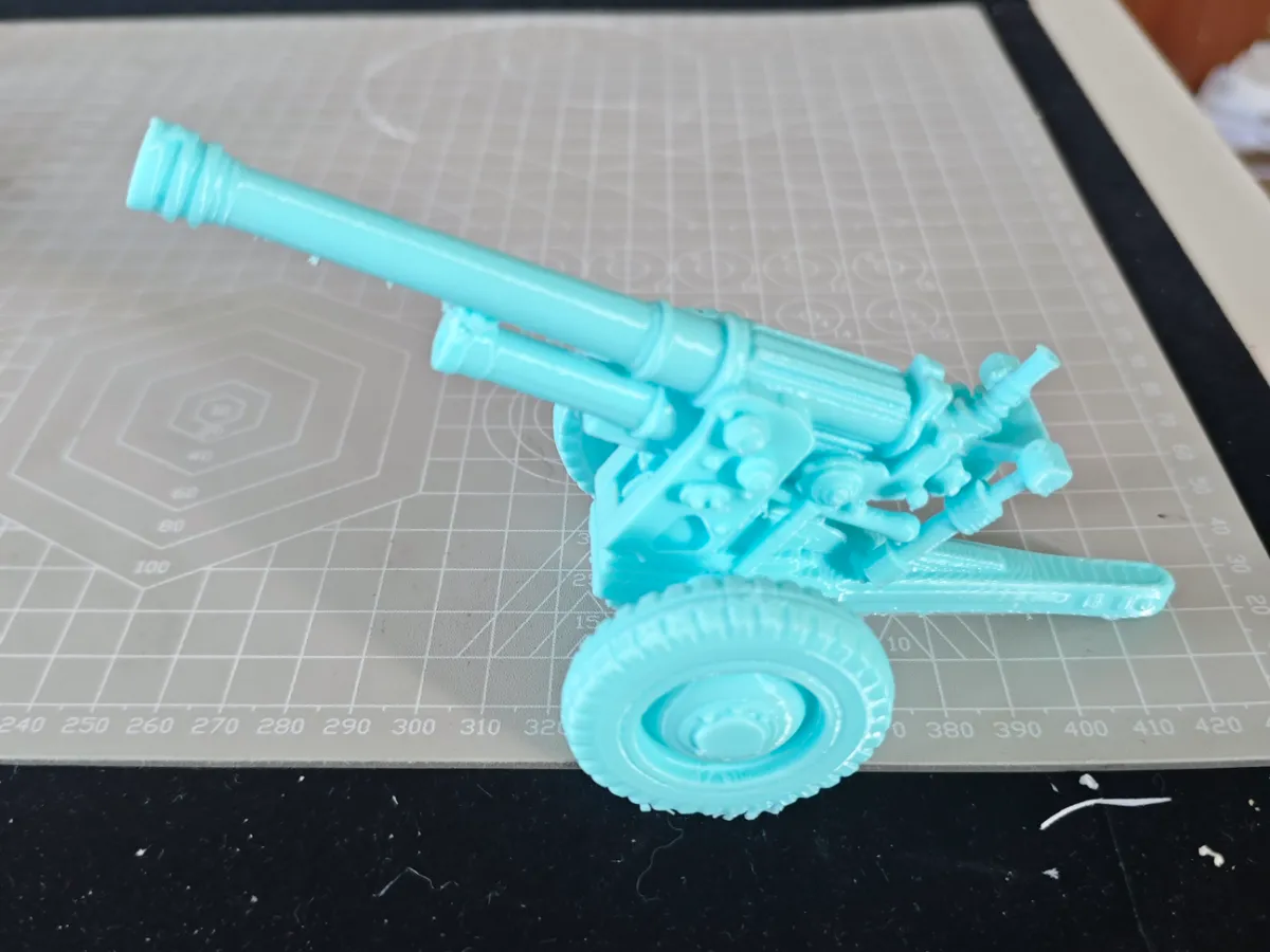 Italian Cannon Cannon Artillery Print in Place Static Model Ornament ...
