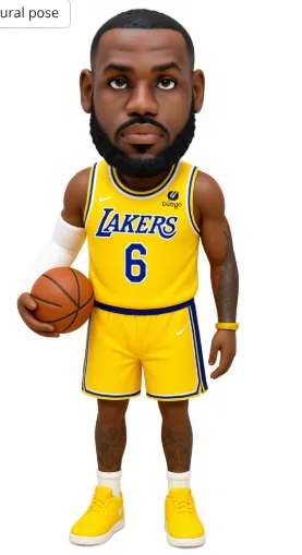 Lebron James - Modello di stampa 3D gratuito - MakerWorld