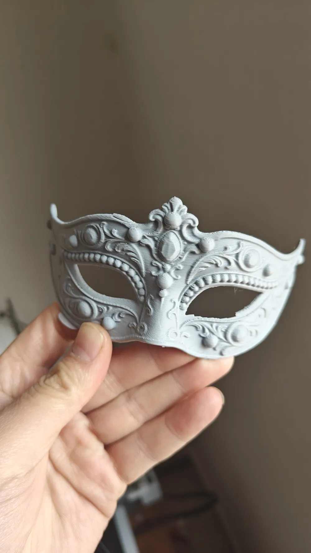 Masquerade Mask - Free 3D Print Model - MakerWorld
