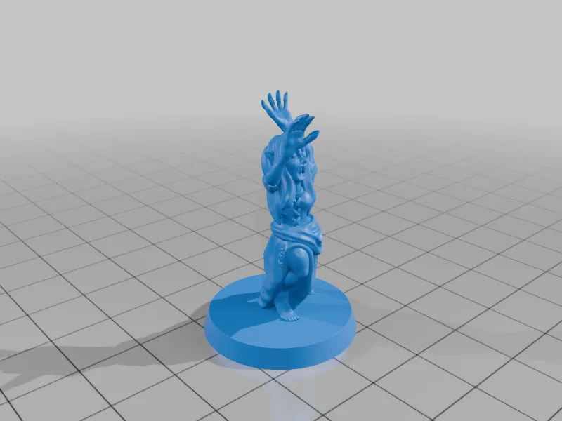 Vampire spawn female FDM supportless - Free 3D Print Model - MakerWorld