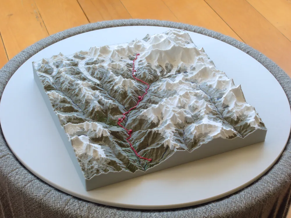 Custom 3D Map | Stratamap - Free 3D Print Model - MakerWorld