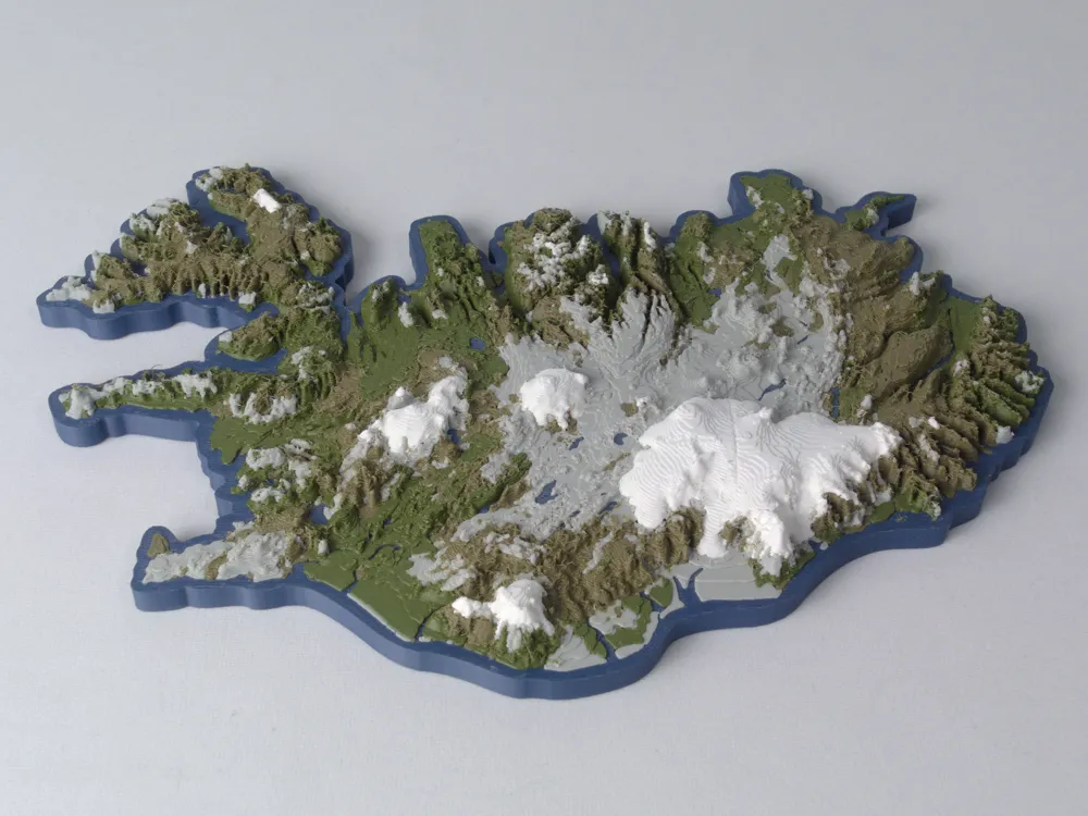 Custom 3D Map | Stratamap - Free 3D Print Model - MakerWorld