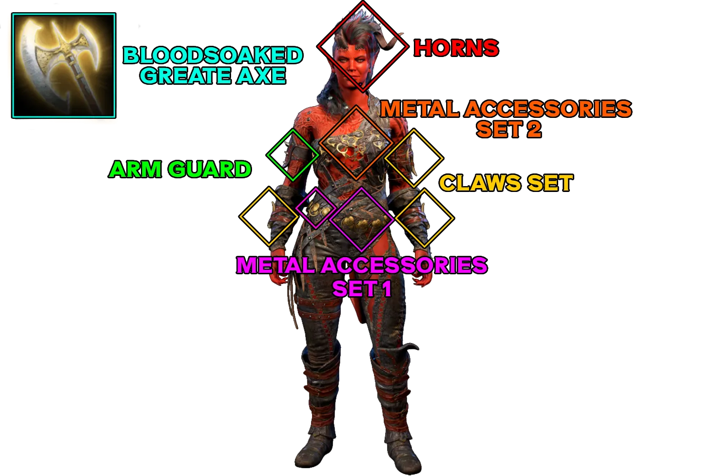 Baldurs Gate 3 Karlach Cosplay Bundle - Free 3D Print Model - MakerWorld