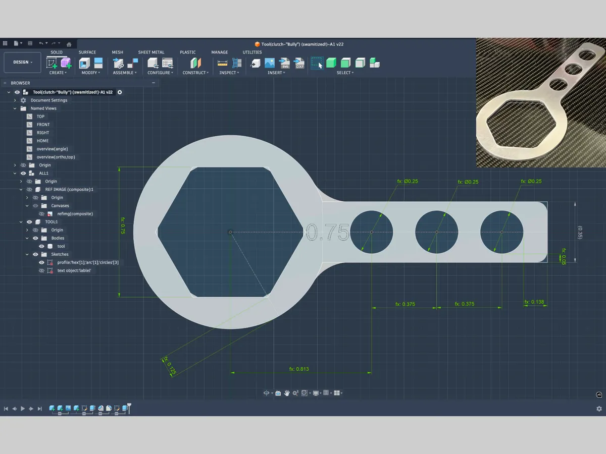 "Bully" Clutch Tool - Free 3D Print Model - MakerWorld