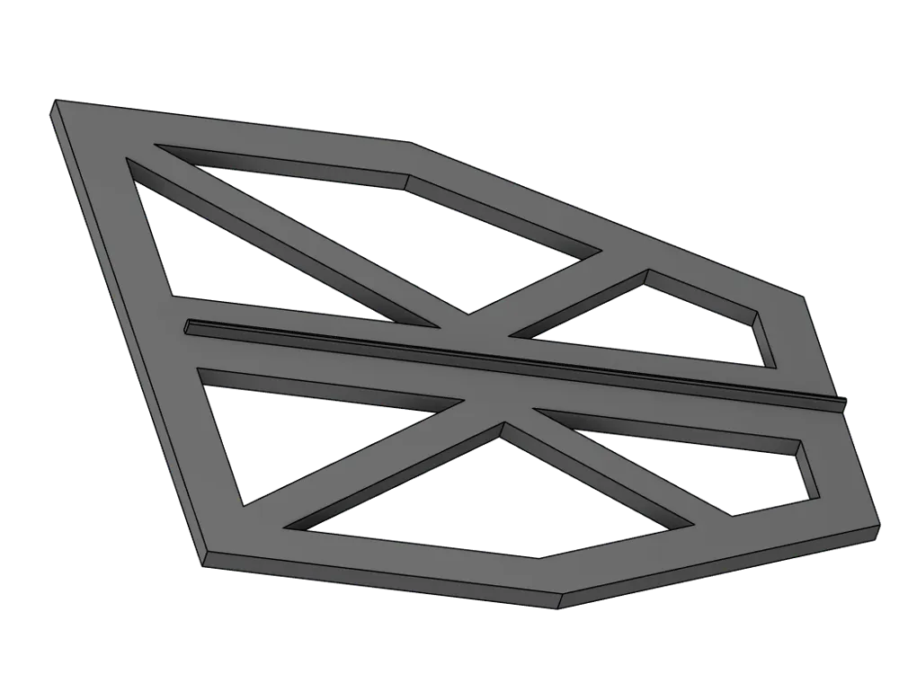 Cross Cut Sled Fence Jig (thin kerf) - Free 3D Print Model - MakerWorld