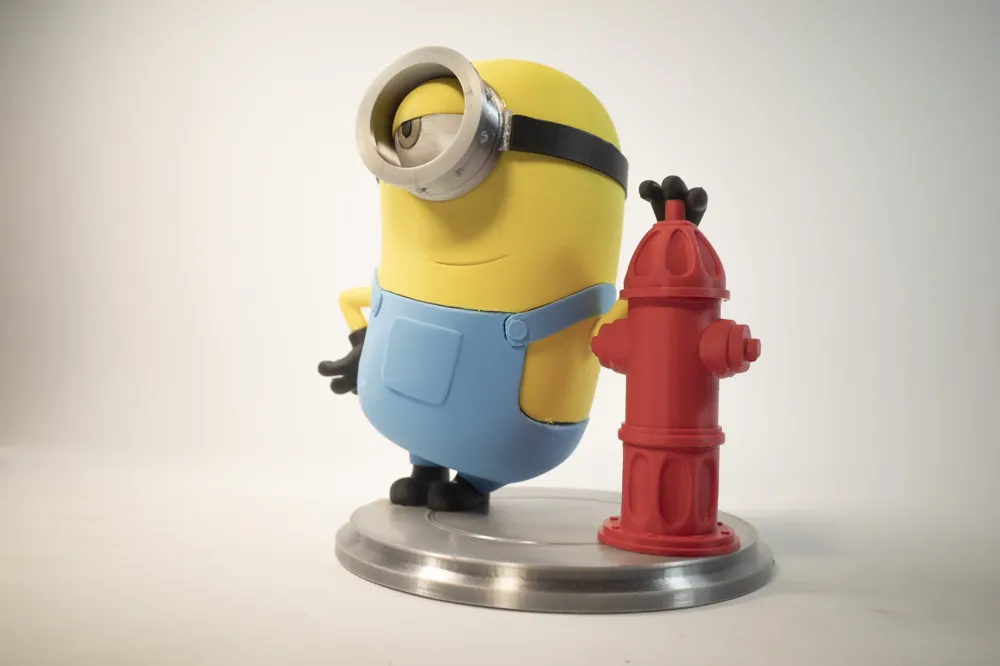 Minions figure model, single color printing, no AMS, disassembled, for ...