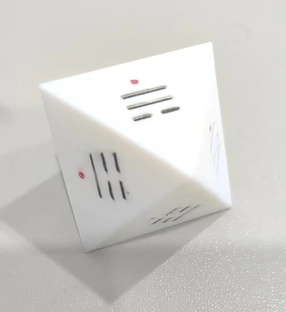 Bagua Trigram Dice - Free 3D Print Model - MakerWorld