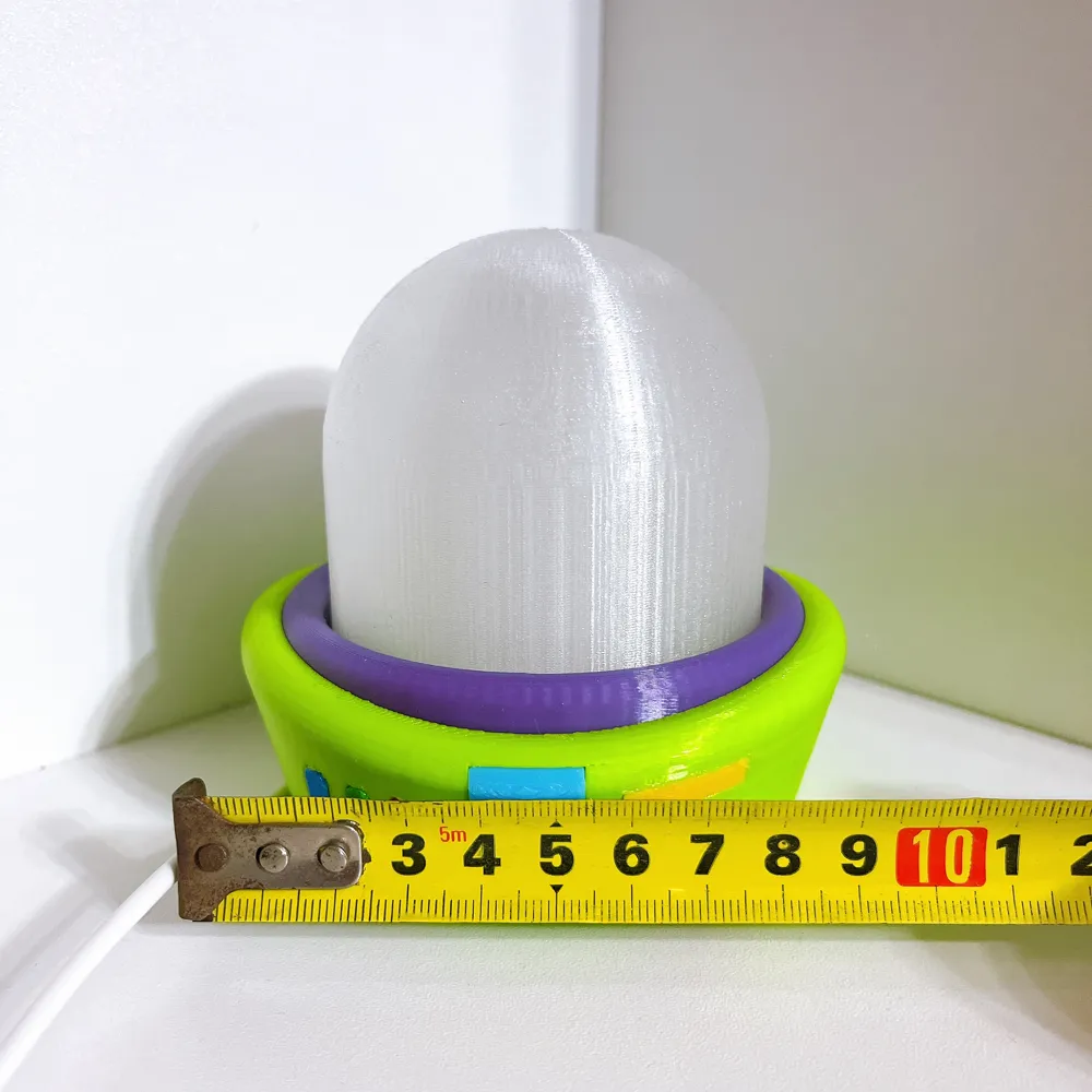 Buzz Lightyear Night Light Ornament (no AMS required) - Free 3D Print ...