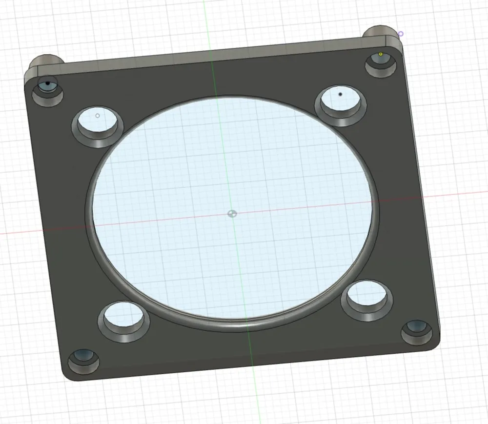 GameCube 40mm fan adapter - Free 3D Print Model - MakerWorld