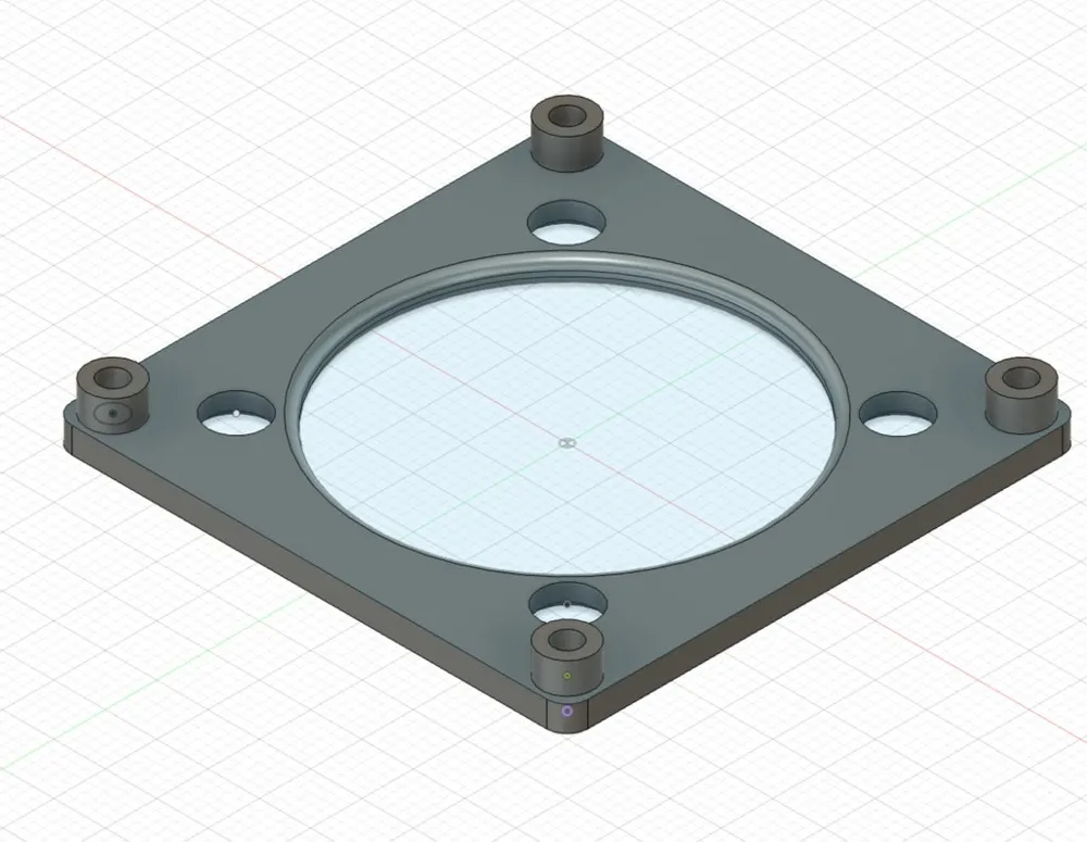 GameCube 40mm fan adapter - Free 3D Print Model - MakerWorld