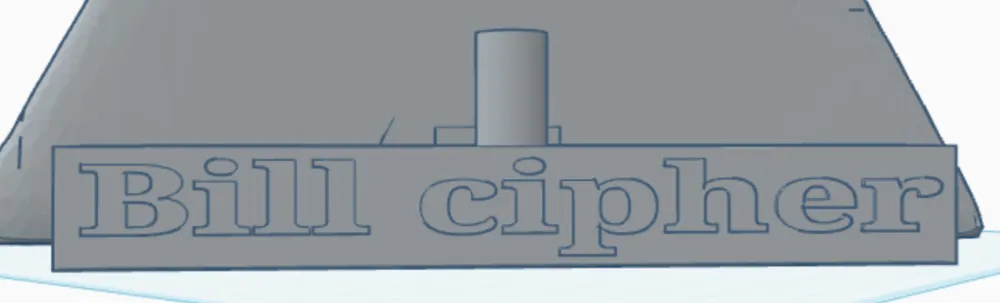 Bill cipher defeated statue - Free 3D Print Model - MakerWorld