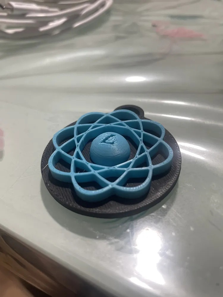 Atomic Number Keychain - Free 3D Print Model - MakerWorld