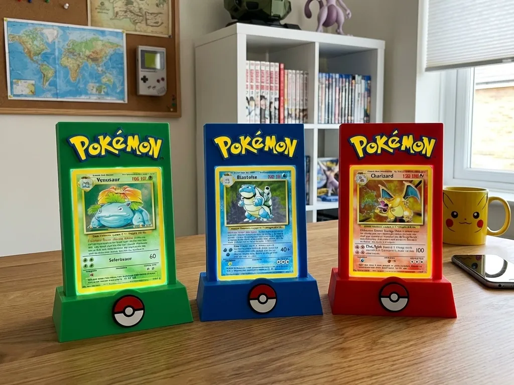 Pokemon Card Stand - Free 3D Print Model - MakerWorld