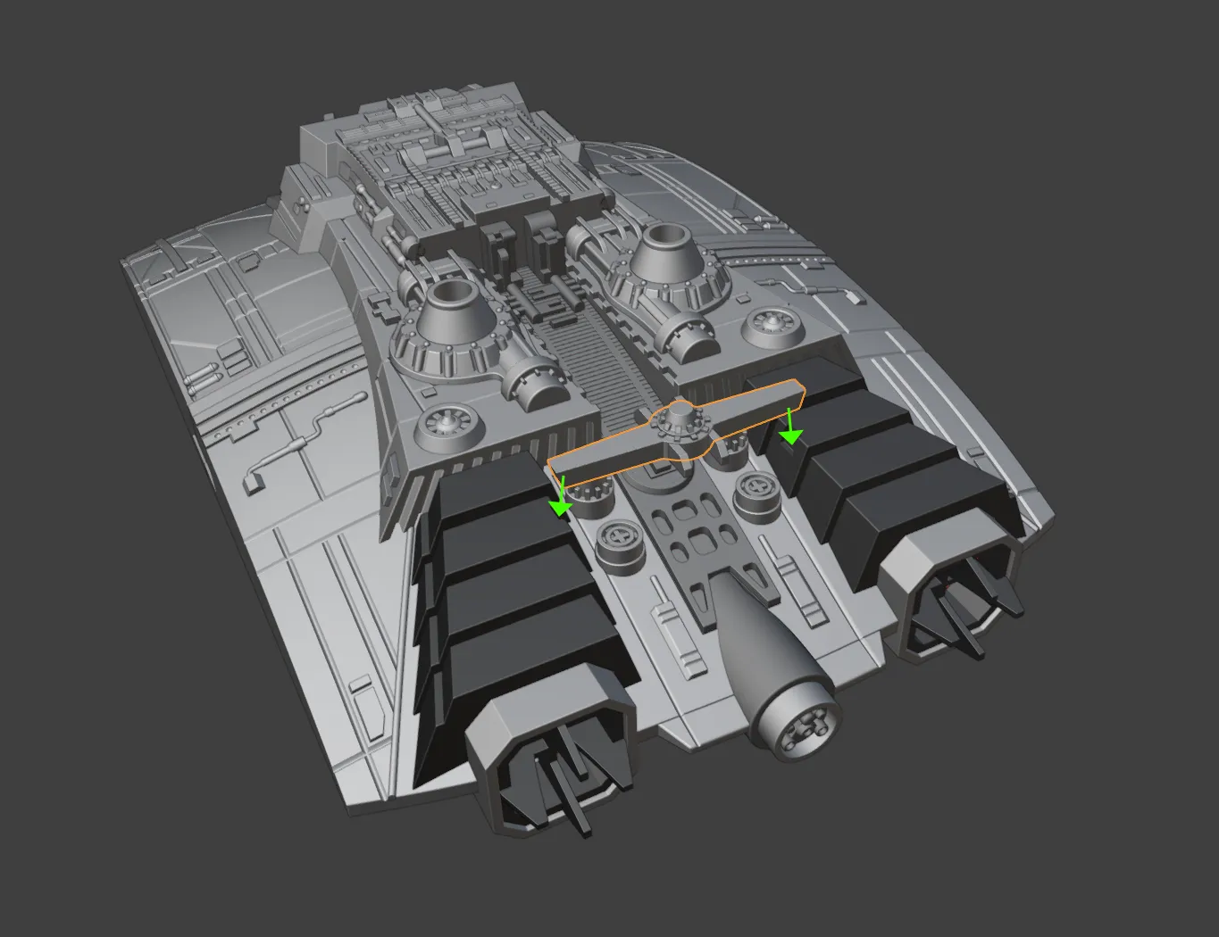 Cylon Raider - Free 3D Print Model - MakerWorld
