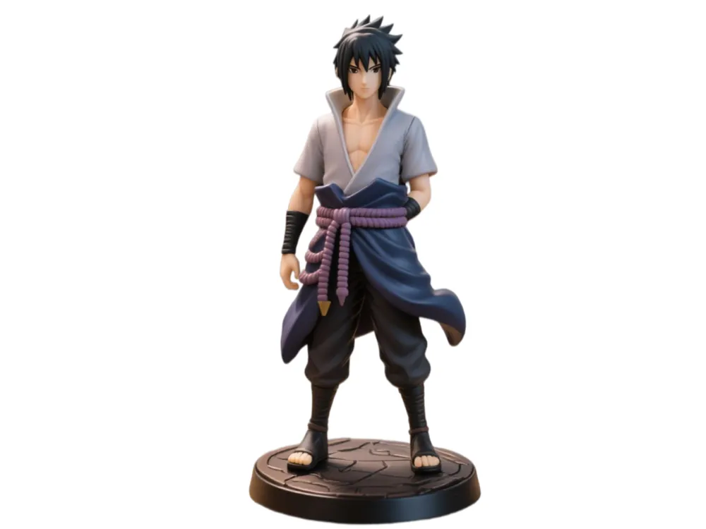 Naruto Chibi Sasuke 3D Model Figure 3 - Free 3D Print Model - MakerWorld