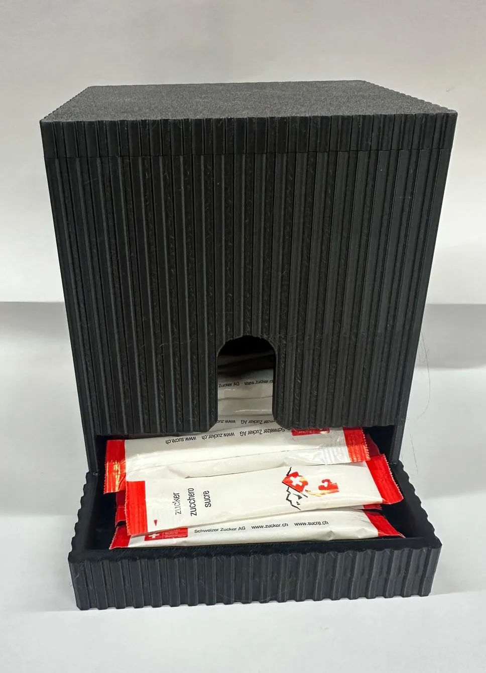 Sugar Stick Dispenser – with Removable Lid - Free 3D Print Model ...