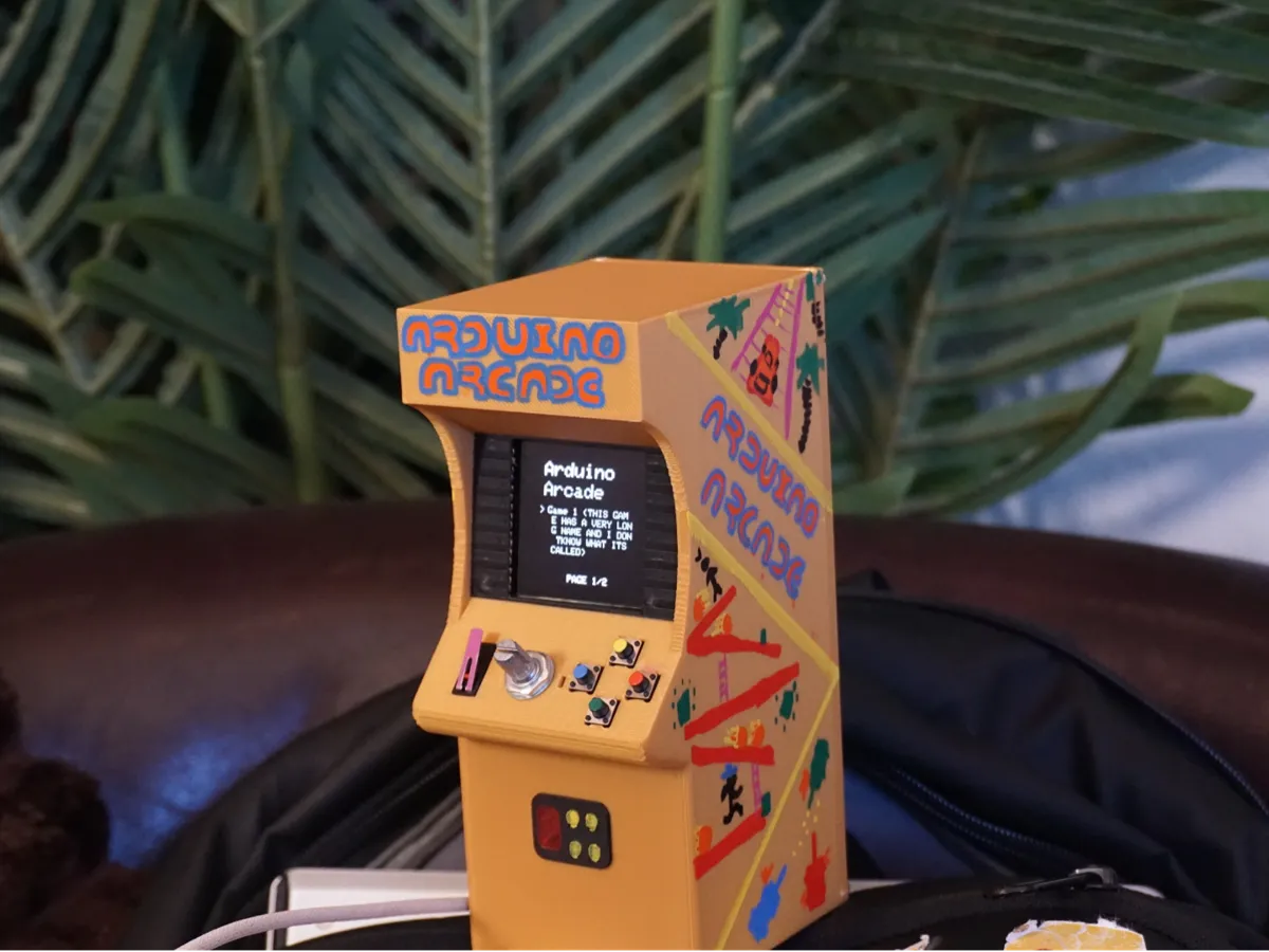 Arduino Arcade V2 - Modelo de impresión 3D gratuito - MakerWorld