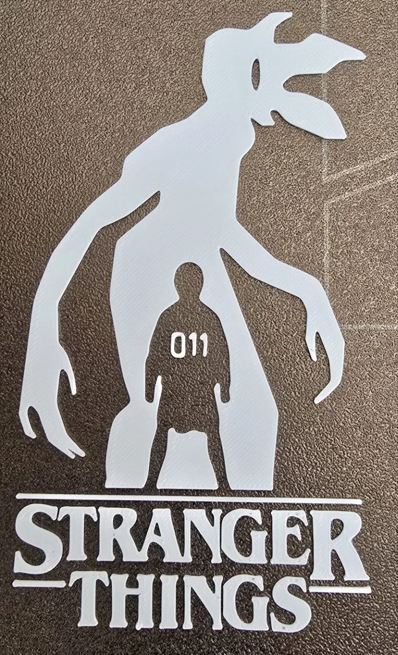 Arte de Pared Stranger Things - Free 3D Print Model - MakerWorld