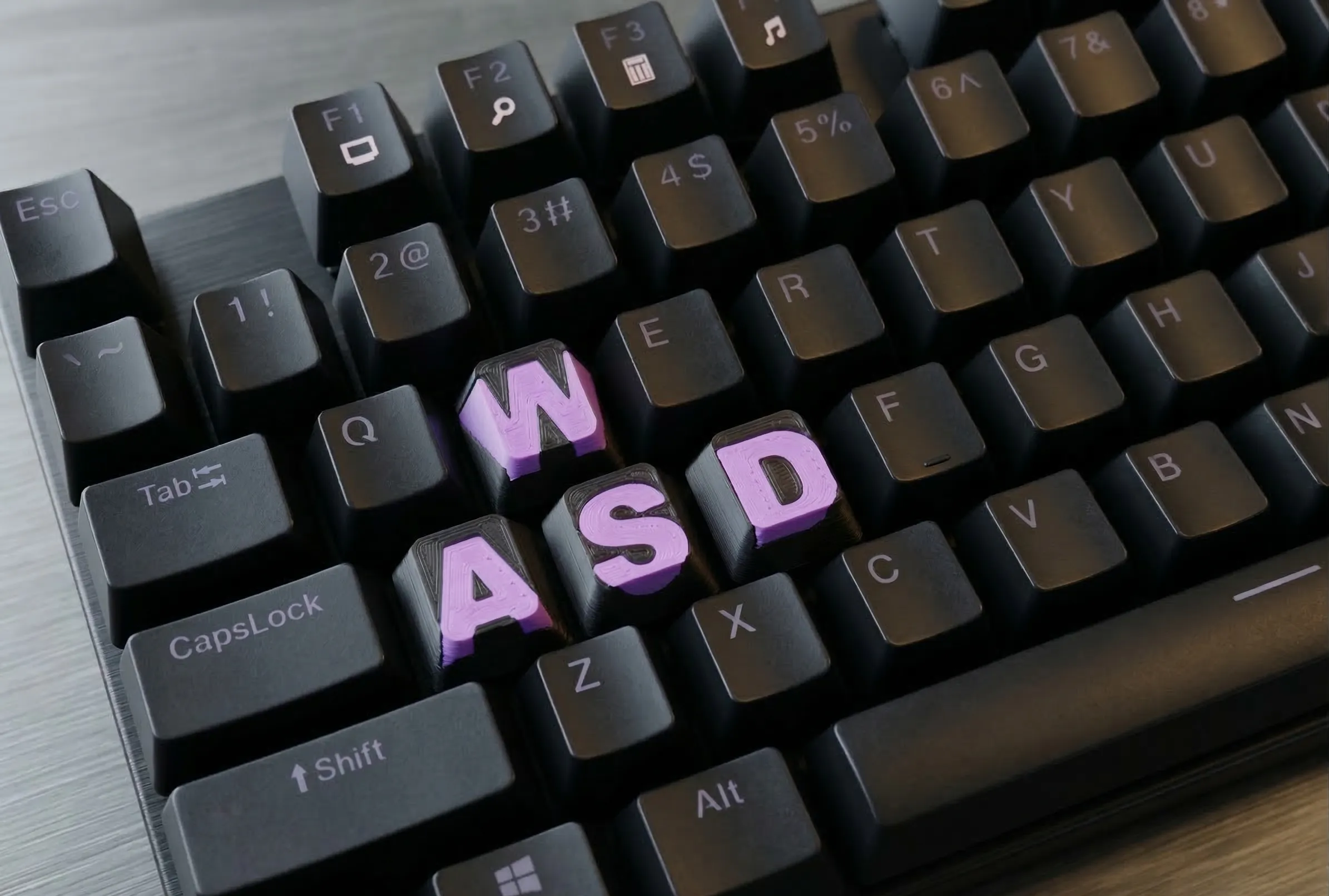 Keycap with Overflowing Lettering - Free 3D Print Model - MakerWorld