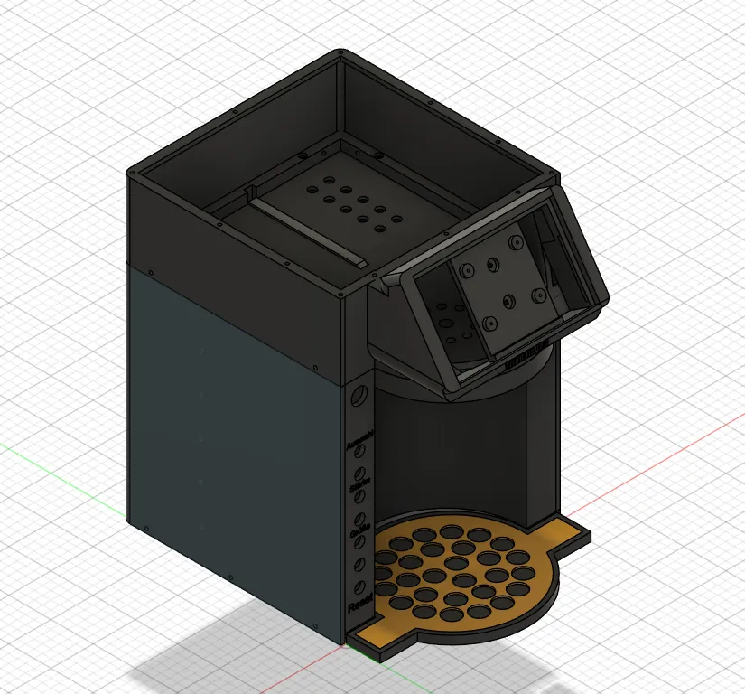 DIY Raspberry Pi Cocktail Machine Case - Free 3D Print Model - MakerWorld