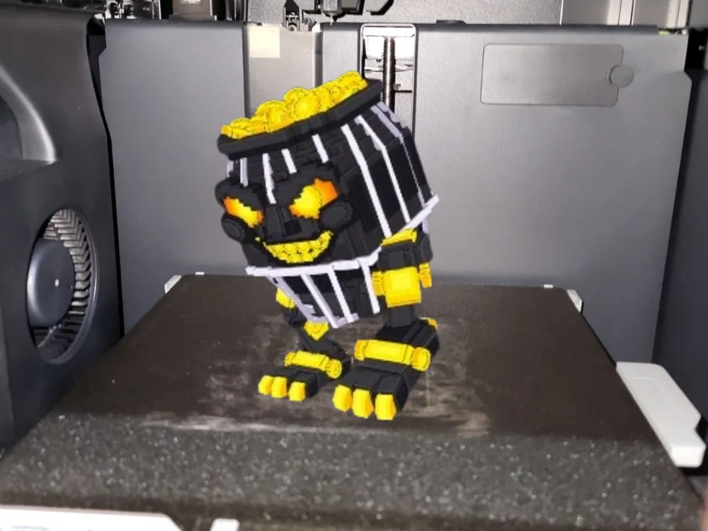 Gold Gold Gold Steal a Brainrot - Free 3D Print Model - MakerWorld