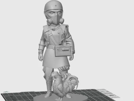 Arc Raider SURGEON with SCRAPPY - Free 3D Print Model - MakerWorld