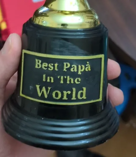 Dad's commemorative plaque - Free 3D Print Model - MakerWorld