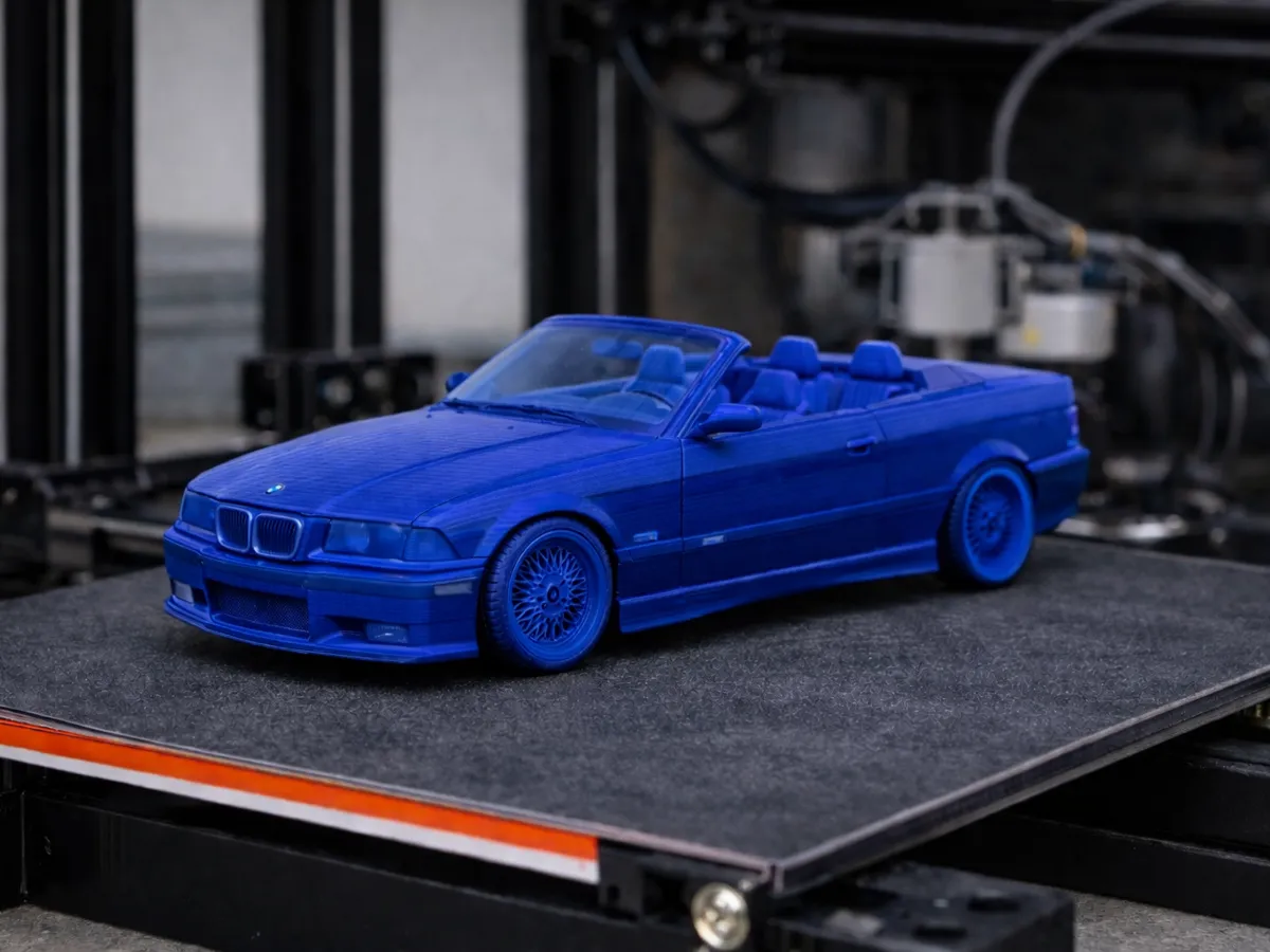 BMW E36 Cabrio - Free 3D Print Model - MakerWorld