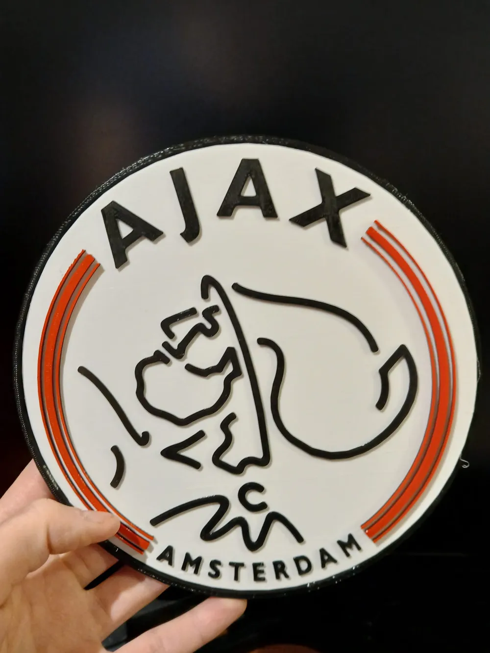 Ajax Logo – 3-Color Print (STL + Backing) - Free 3D Print Model ...