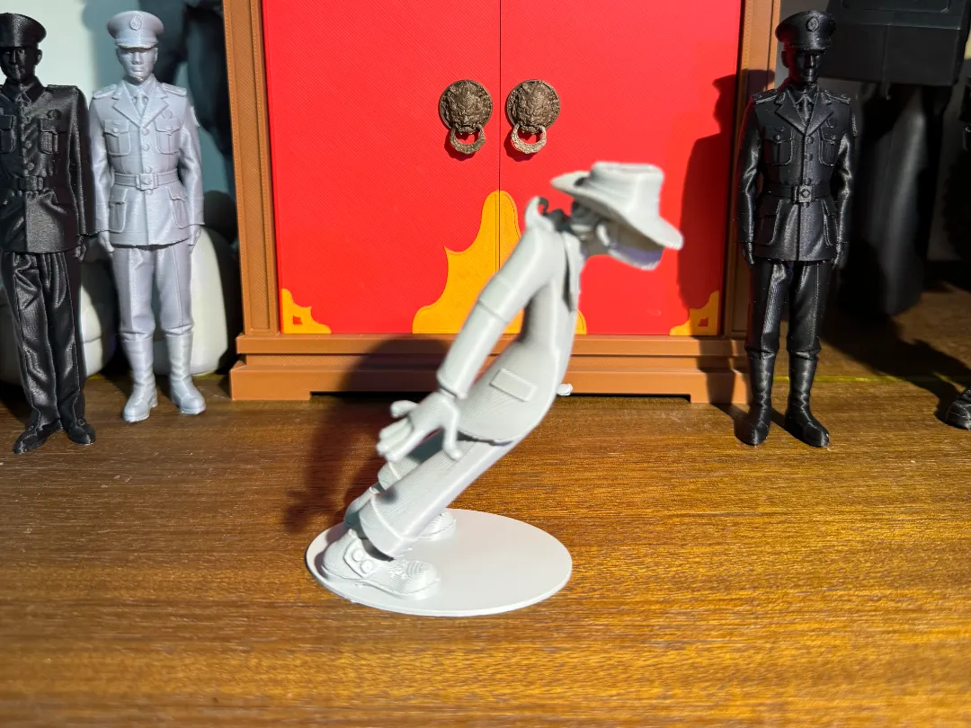 Michael Jackson Classic 45-degree Anti-Gravity Lean Figurine - Free 3D ...