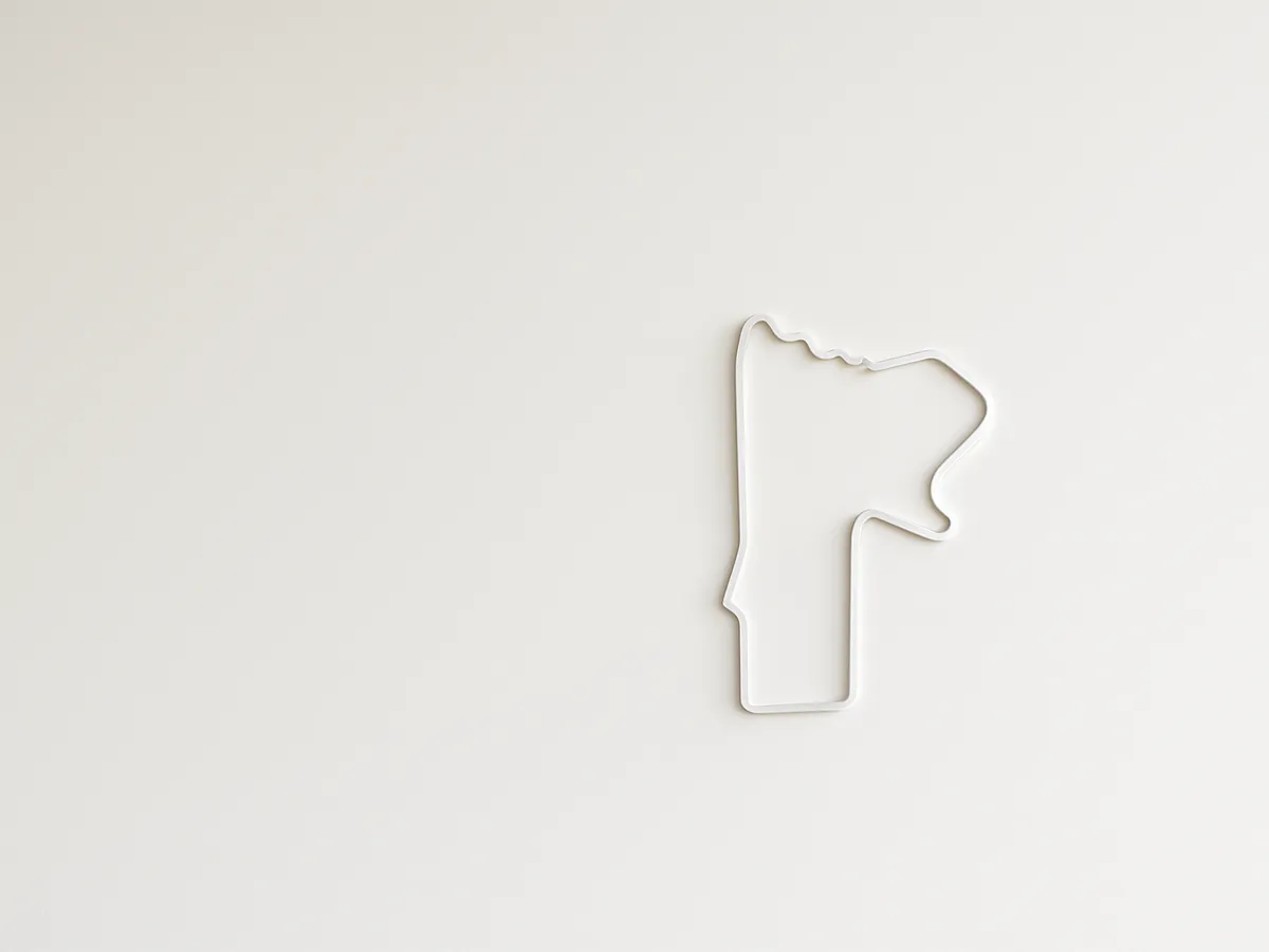 Bathurst Mount Panorama Track outline - Free 3D Print Model - MakerWorld