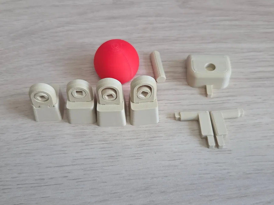 Joystick Keycap for WASD (KeyboaStick WASD) - Free 3D Print Model ...
