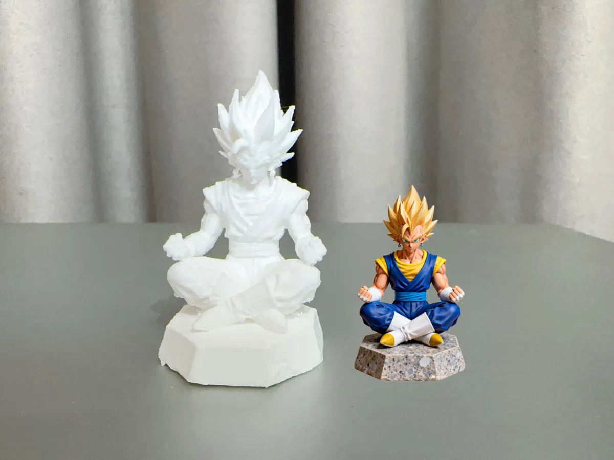Dragon Ball anime 3D Vegito figure model - Free 3D Print Model - MakerWorld