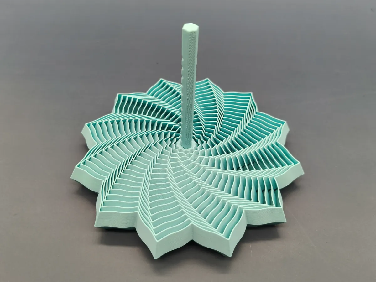 fidget toy: Mandala Pattern Radish Tower - Free 3D Print Model - MakerWorld