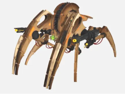 Necron Seraptek Heavy Construct - Free 3D Print Model - MakerWorld