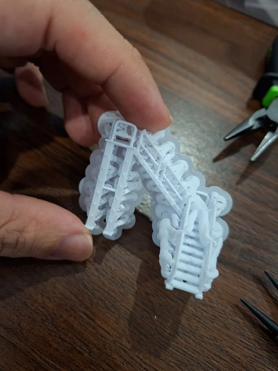 Emergency Steel Stair 1/144 Scale gunpla - Free 3D Print Model - MakerWorld
