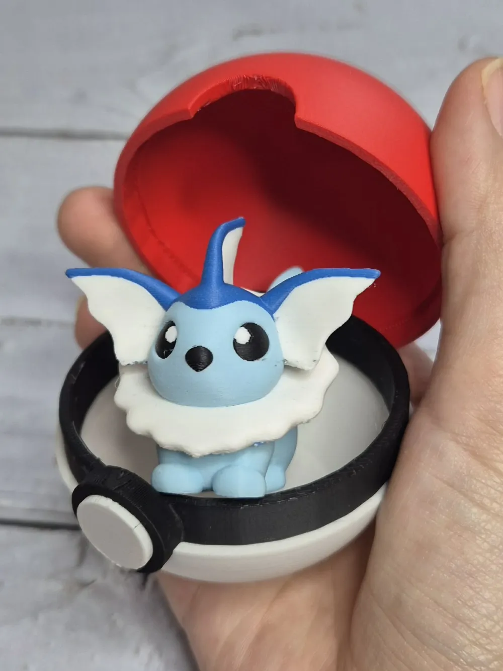 Flexi toy pokemon Aquali Vaporeon - Free 3D Print Model - MakerWorld