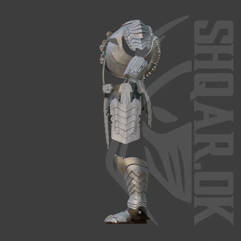 Part 4 of 8. Predator armour set - Belt - Free 3D Print Model - MakerWorld