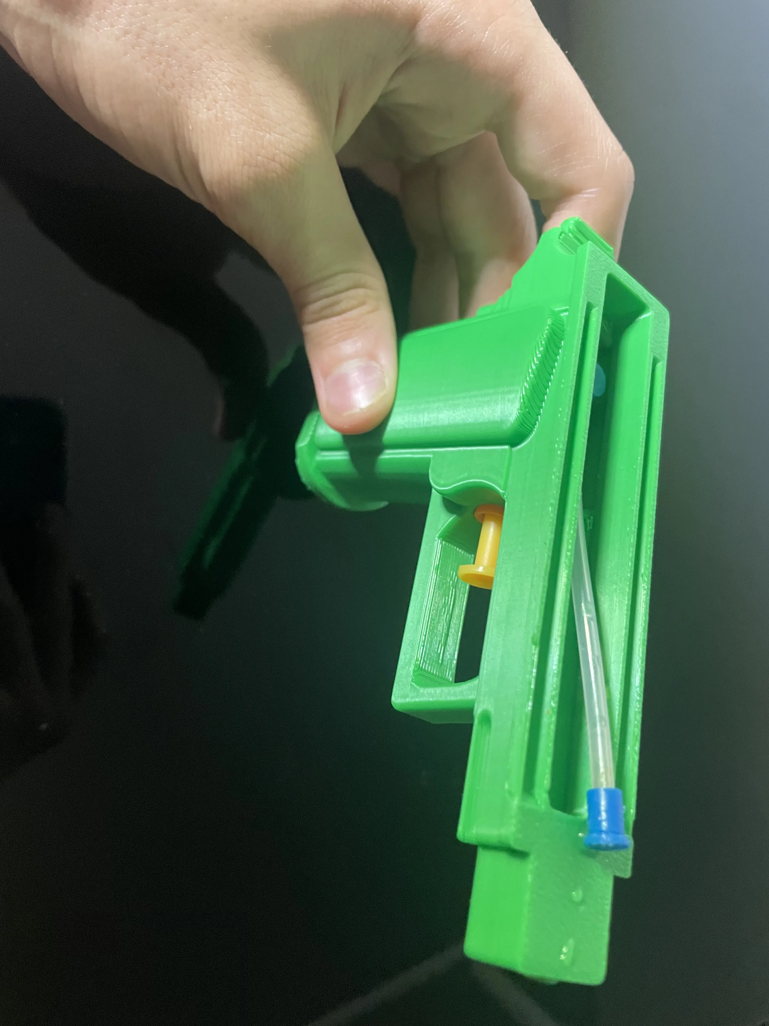 Prank Water Gun - Non-Electric Pump - GIF Inside - Free 3D Print Model ...
